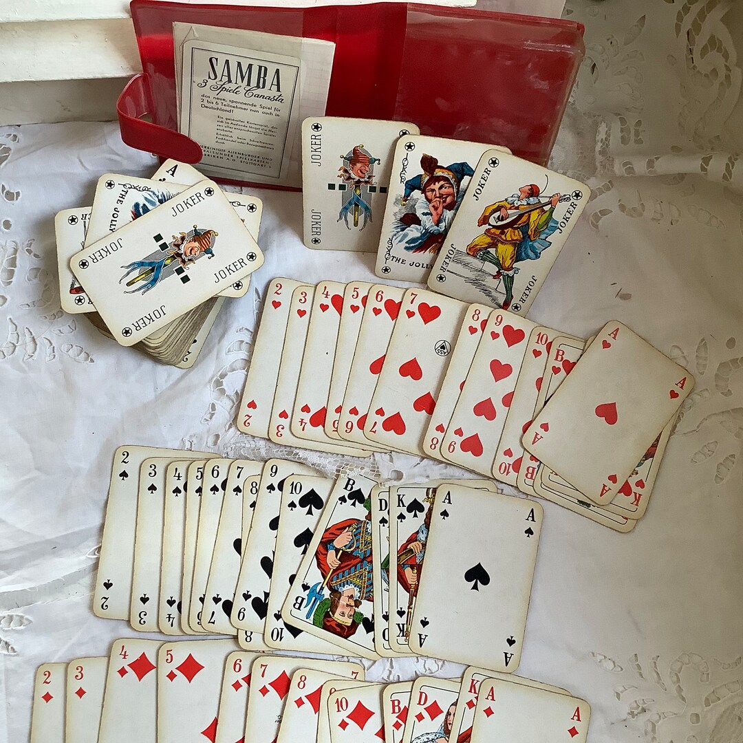 Vintage Playing Card Set ASS Tarok Romme - Etsy