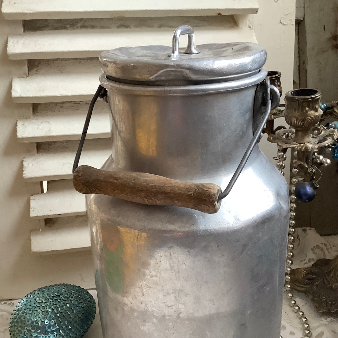 4 Liter Milk Jug Shabby Brocante - Etsy