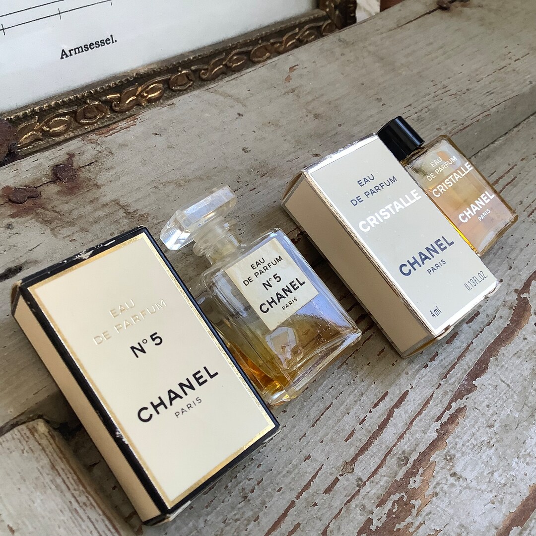 Chanel No. 5 and Chanel Cristalle Miniatures - Etsy