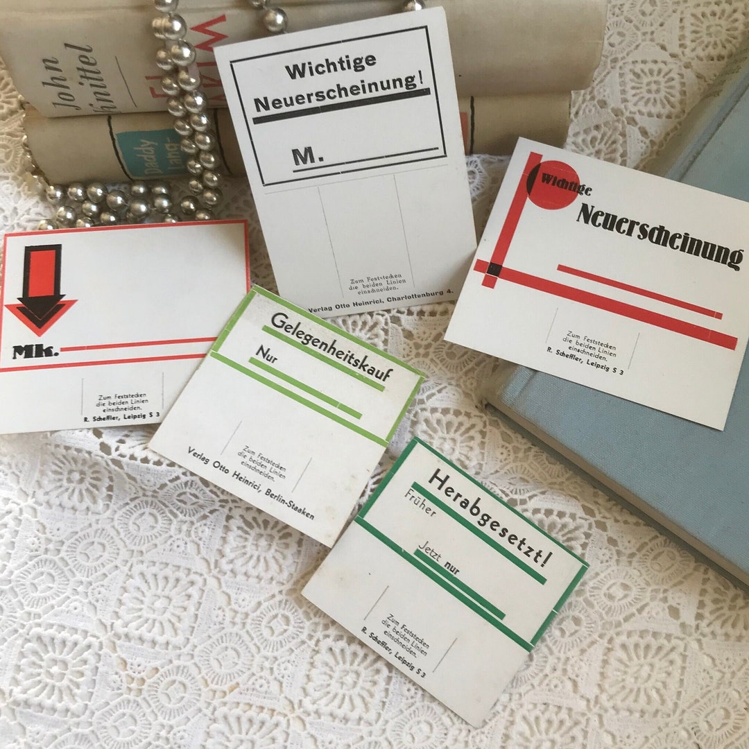 Set of Antique Price Tags for Funny Place Cards - Etsy