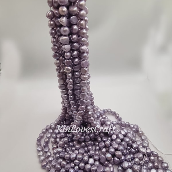 Purple Freshwater Pearls - Etsy