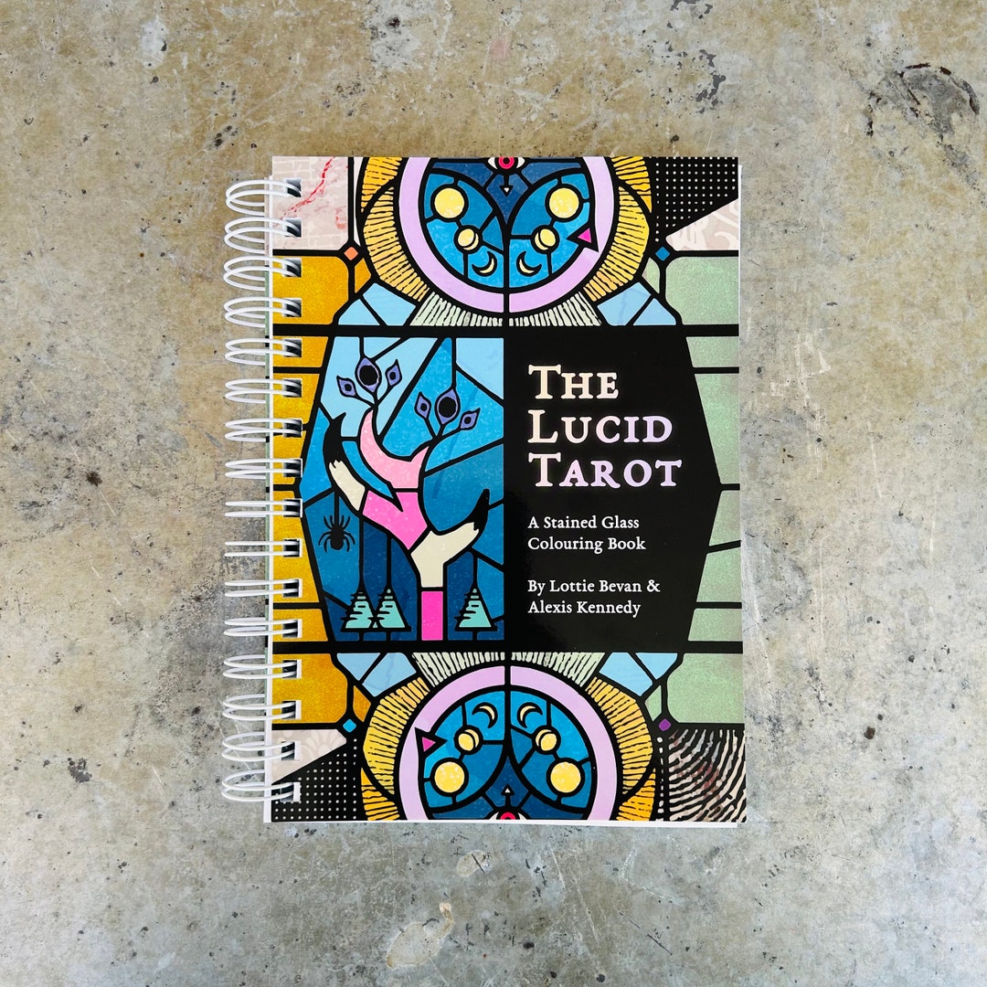 The Lucid Tarot Colouring Book (coloring Book) - Etsy