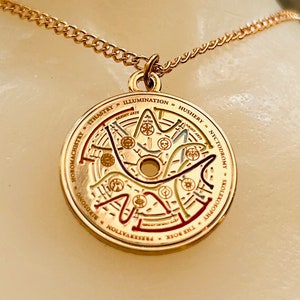 Gold "wisdom Tree" Pendant Necklace - Etsy UK