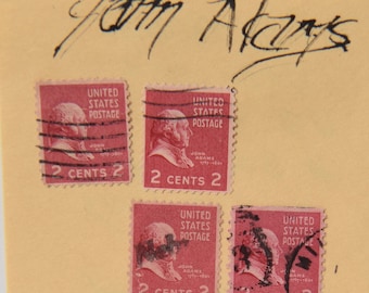 John adams stamp | Etsy