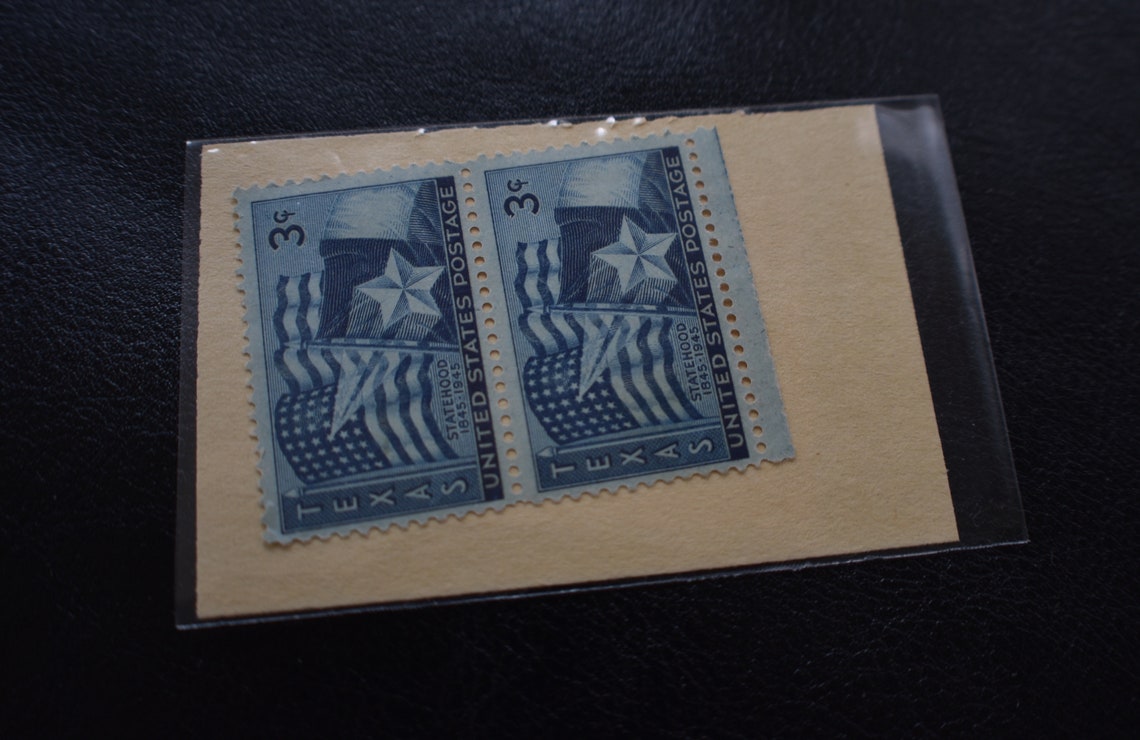 Texas Statehood 100th Anniversary Issue U.S. Stamps Scott | Etsy