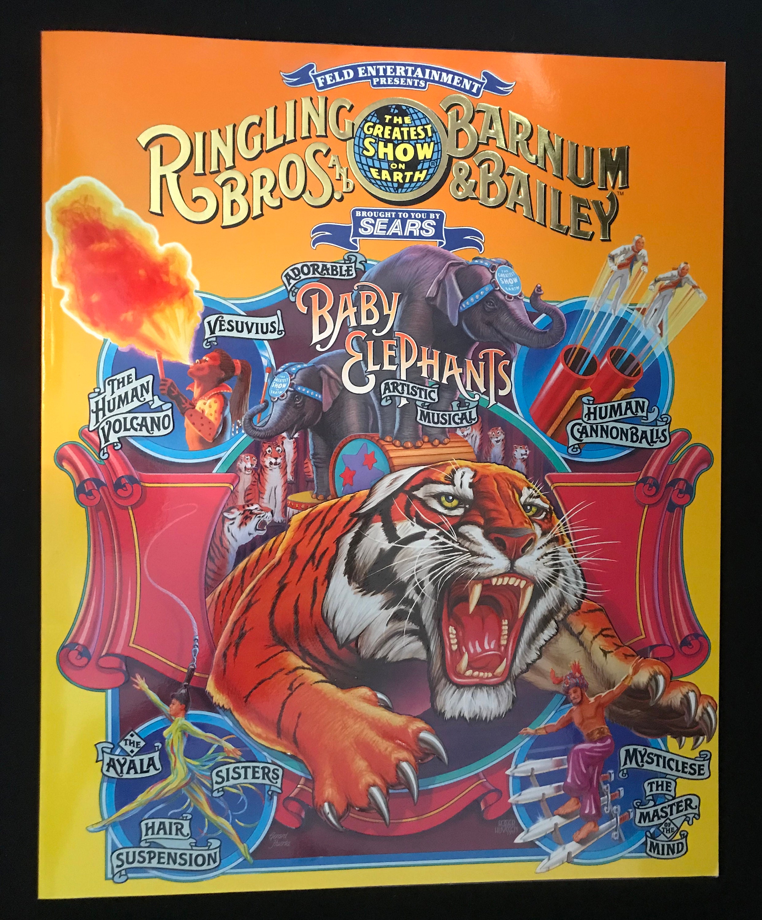 Ringling Brothers Y Barnum And Bailey 128th Anniversary Circus Etsy