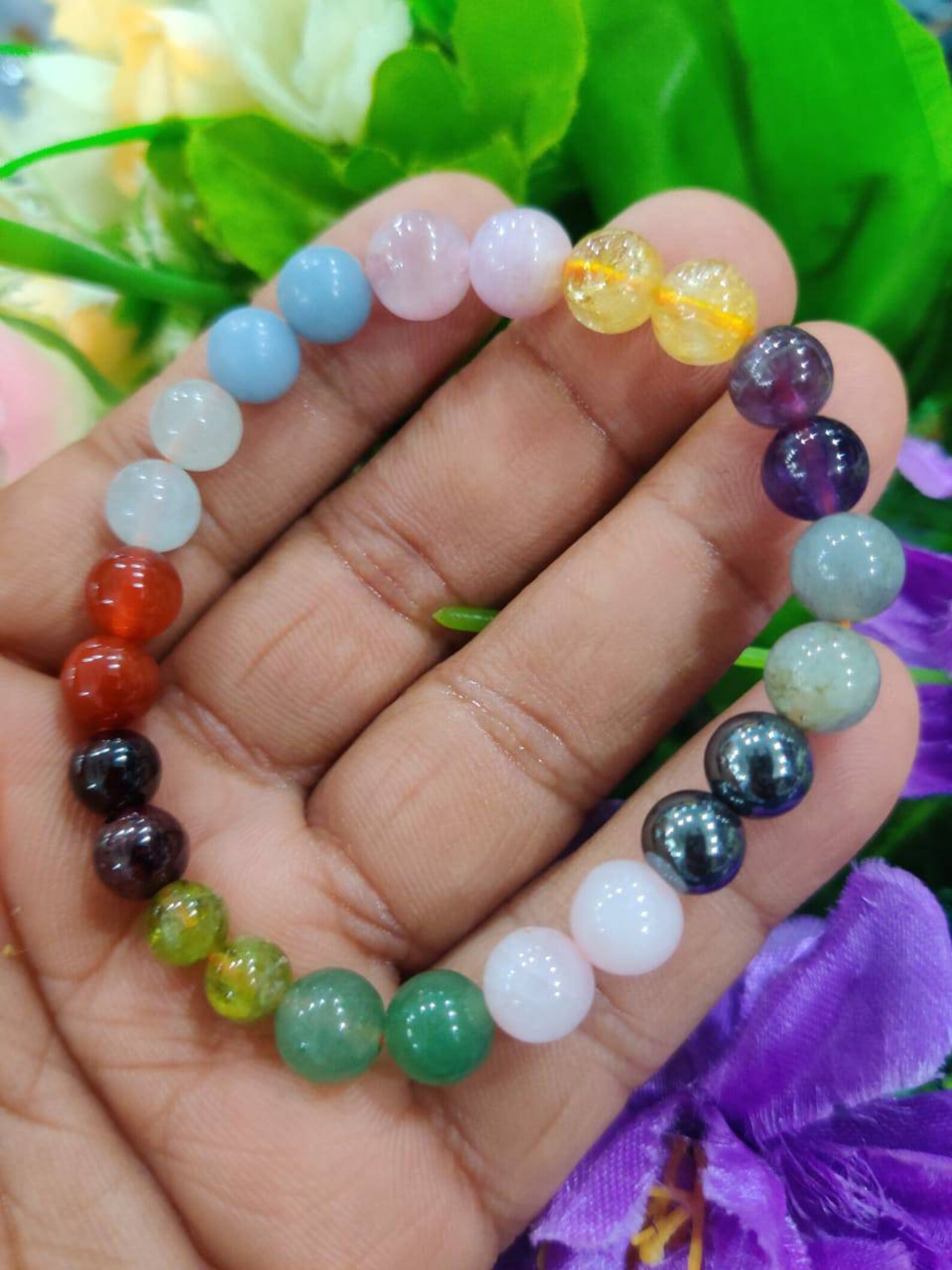 Alcohol Deaddiction Stone Bracelet Citrine Amethyst - Etsy