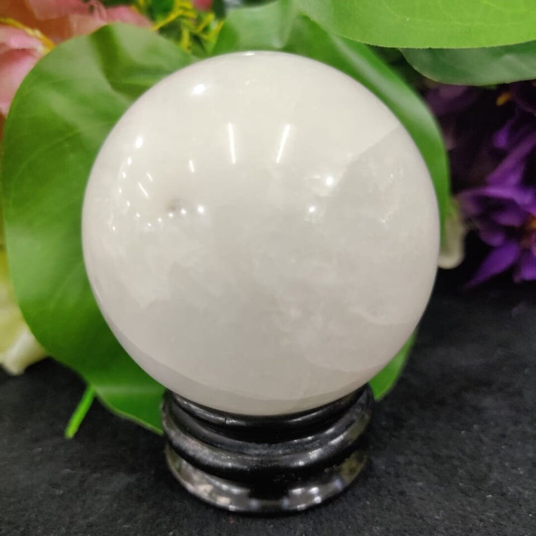 Petalite (angels Crystal) Crystal Sphere Ball Orb 261 Grams Very ...