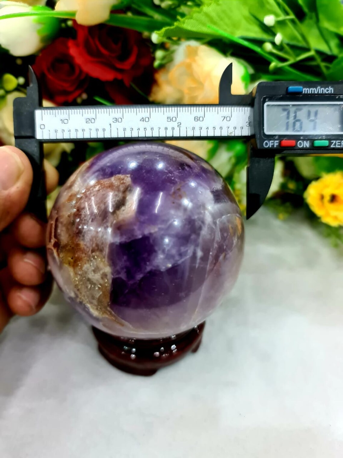 Rarest Auralite23 Stone Crystal Altar Stone Sphere Orb 660 | Etsy