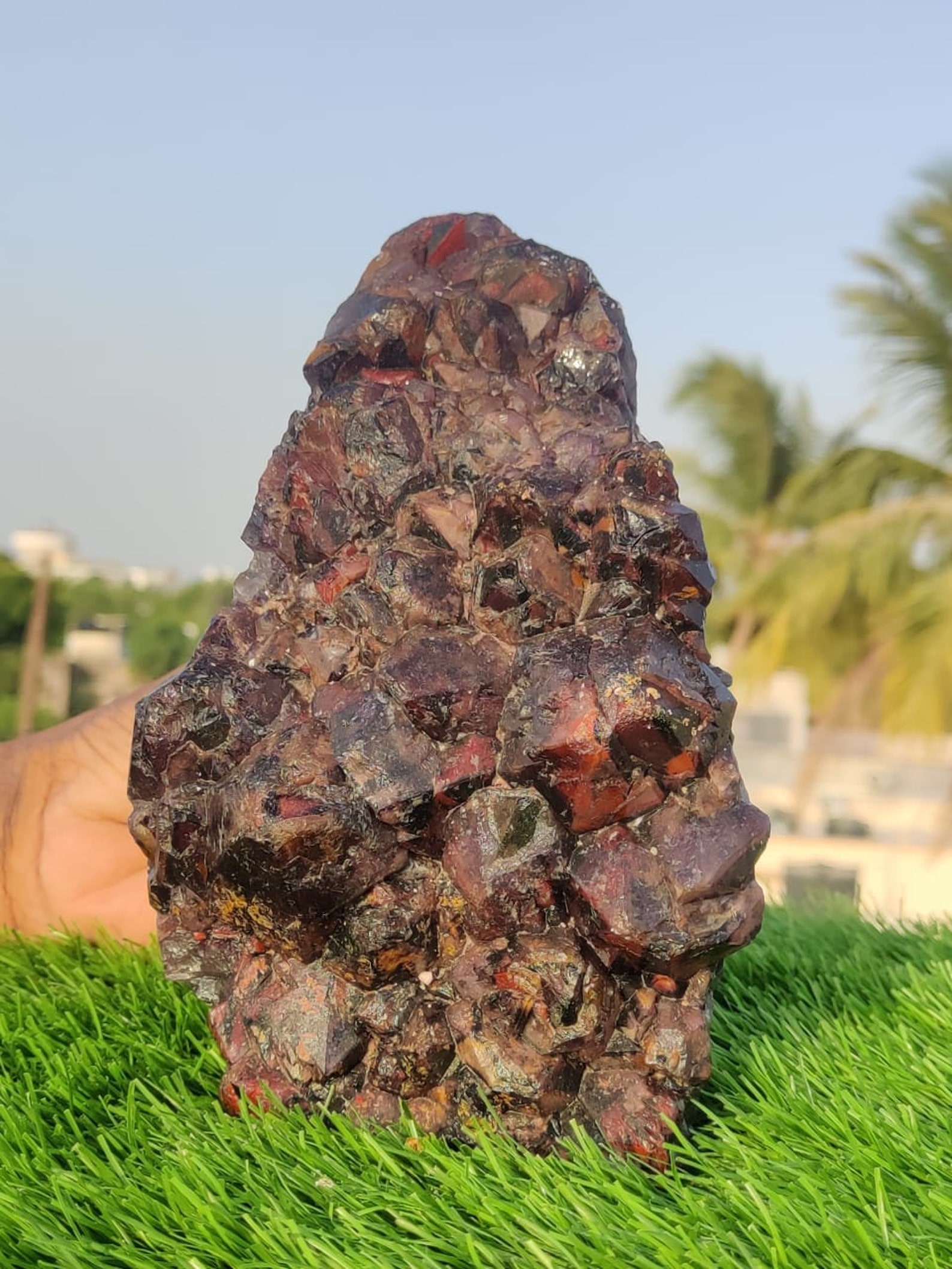 Auralite 23 Stone Crystal Point Altar Stone 2700 Grams Red - Etsy