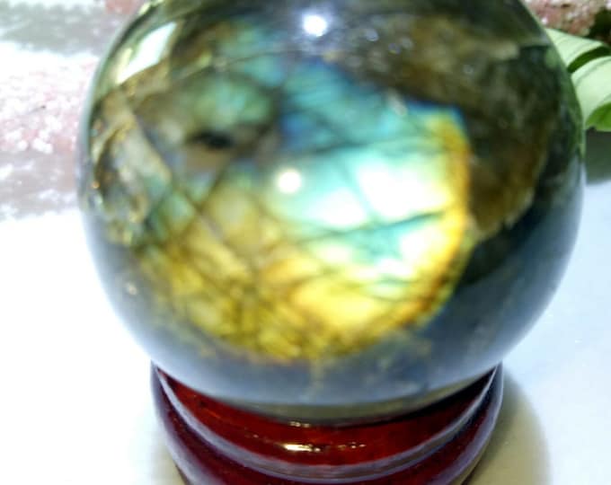 Labradorite Stone Sphere Ball Orb 40 MM-100 Garm to 150 Garm - Etsy