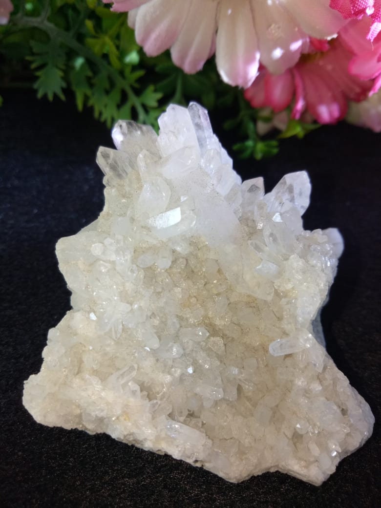 Himalayan Crystal Cluster Stone: Chakra Healing Home Decor (101 Grams ...
