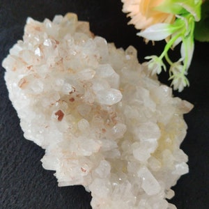 Rare Samadhi Quartz With Red Lithium Quartz High Frequency Vibration ...