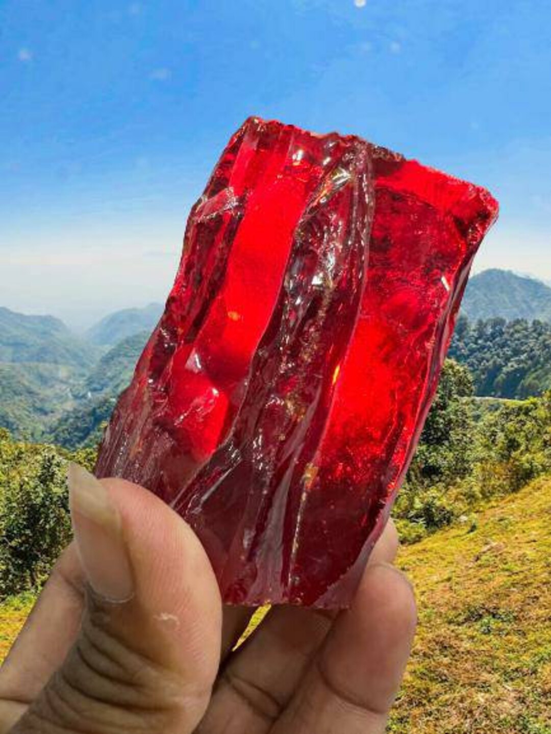 Very Rare King Solomon Diamond Light Bi Color Andara Crystal - Etsy