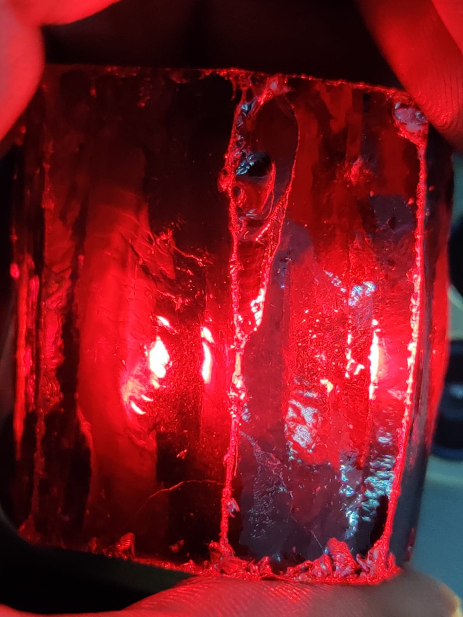 Very Rare King Solomon Diamond Light Bi Color Andara Crystal | Etsy