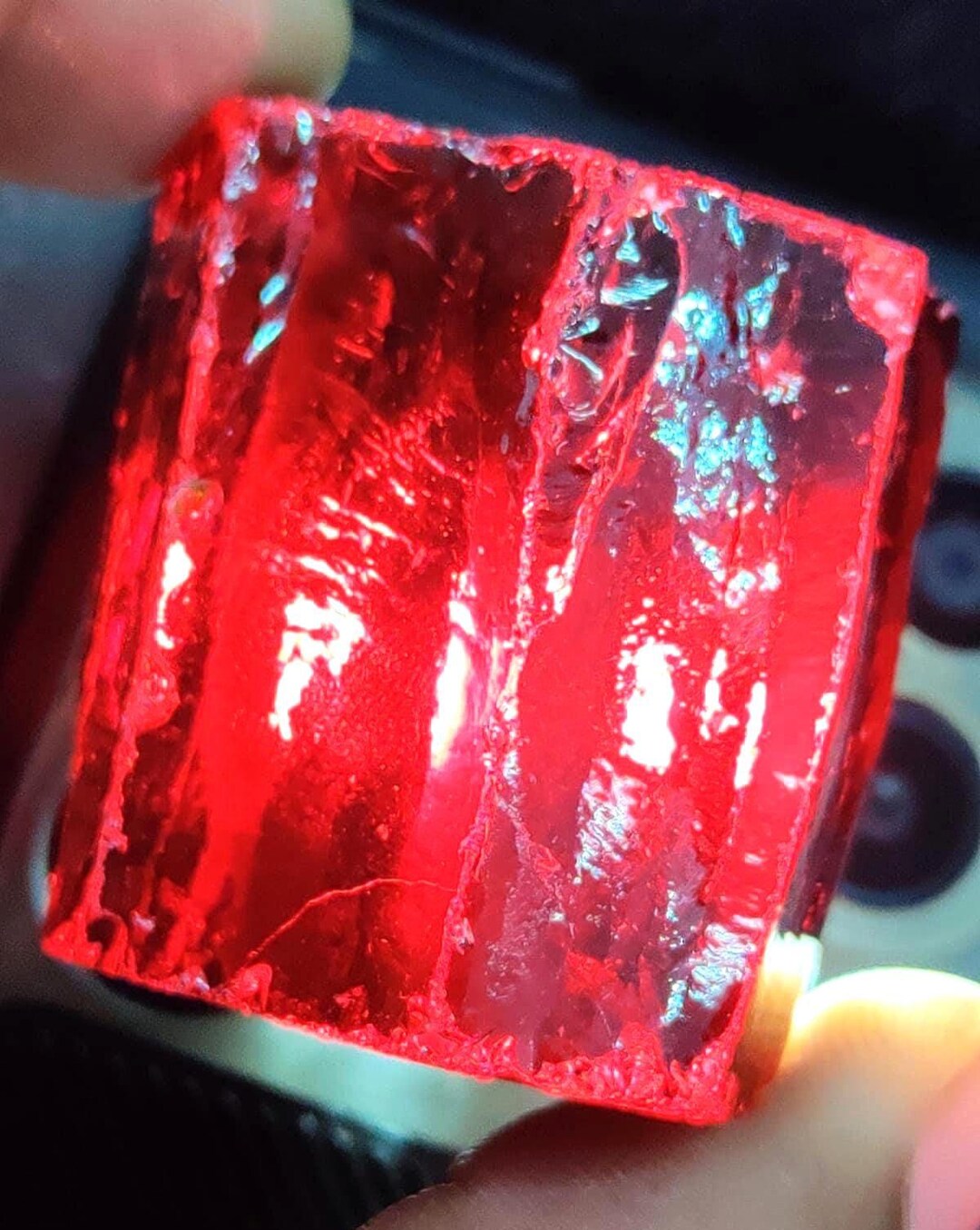Very Rare King Solomon Diamond Light Bi Color Andara Crystal Rough ...