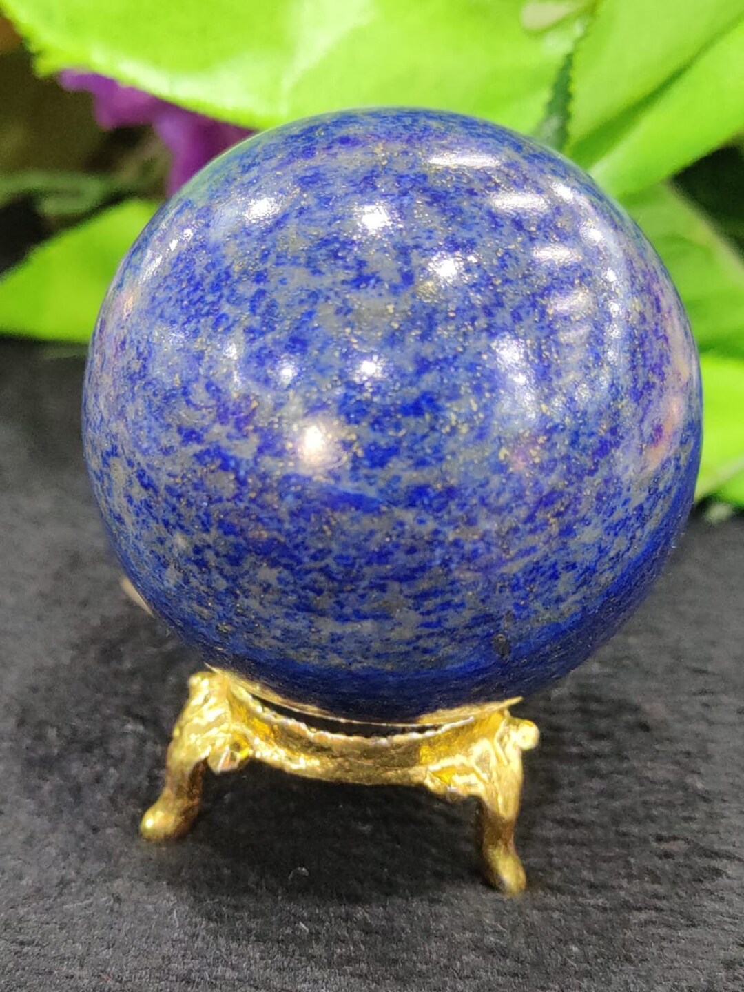 Lapis Lazuli Sphere: Enlightenment & Truth Stone (309 Gram, 58 MM) - Etsy