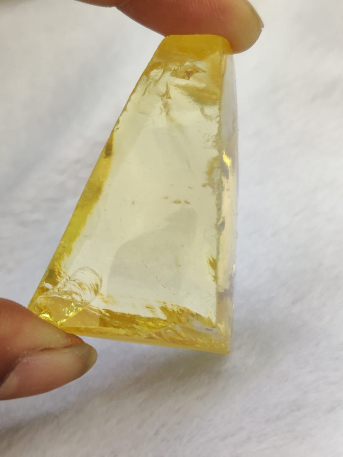 Andara Crystal Glass Solaris Yellow Honey Monatomic Shaman | Etsy