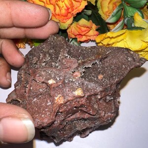 Natural & Rarest Painite Crystal, Unheated Rare Painite Crystal, Rough ...