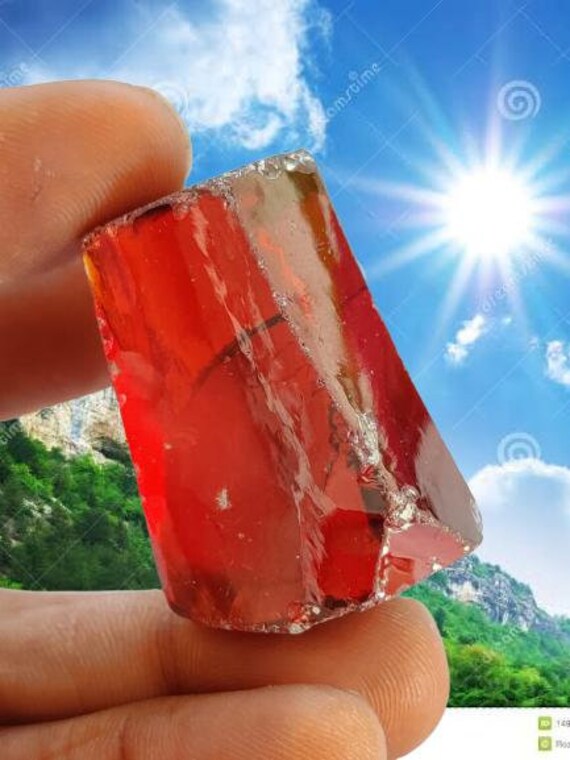 Very Rare King Solomon Diamond Light Bi Color Andara Crystal | Etsy