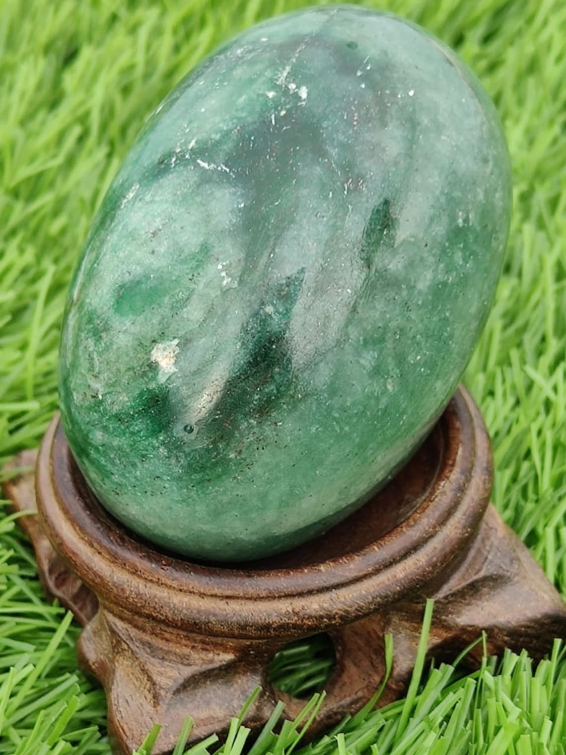 Amazing Natural Green Jade Stone Shiva Lingam Rock and - Etsy