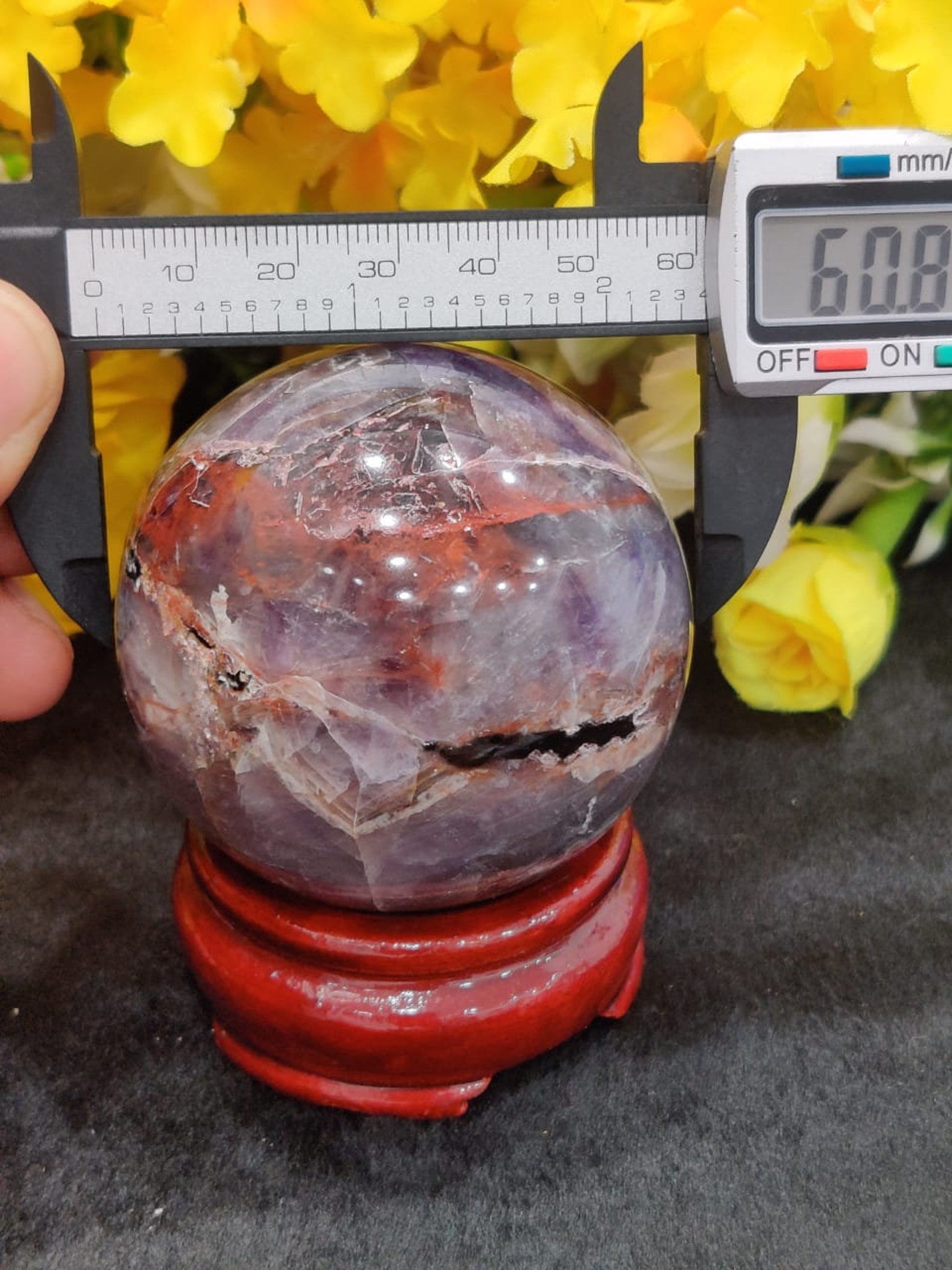 Very Rarest Auralite 23 Stone Crystal Altar Stone Sphere 308 | Etsy