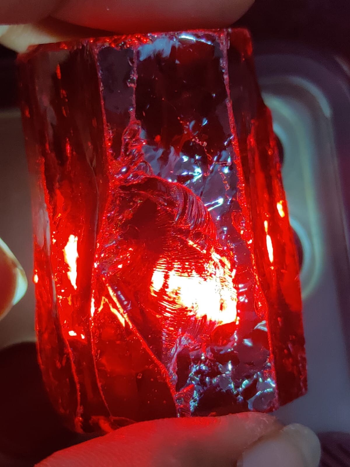 Very Rare King Solomon Diamond Light Bi Color Andara Crystal | Etsy