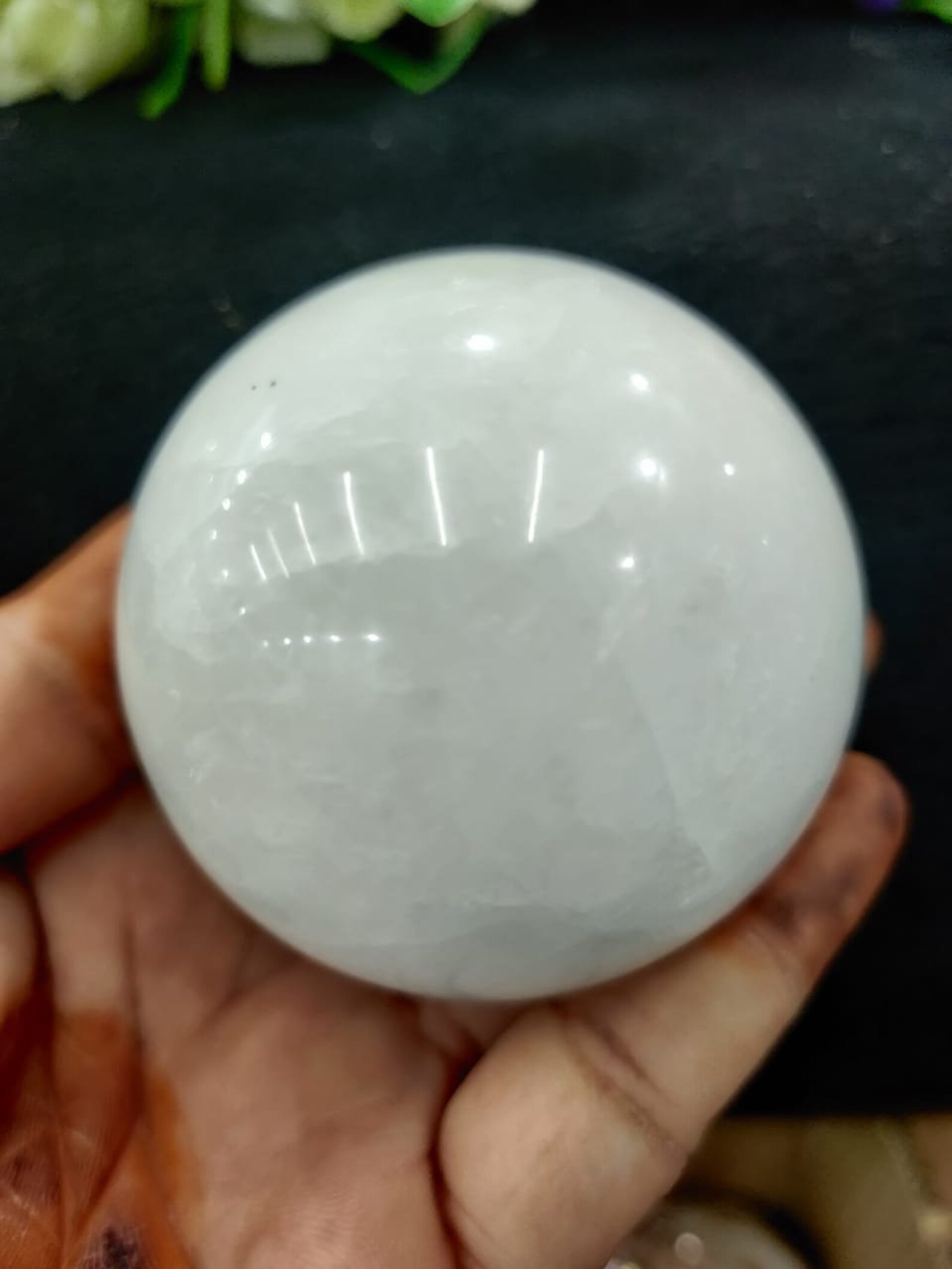 Petalite Angels Crystal Crystal Sphere Ball Orb 261 Grams | Etsy