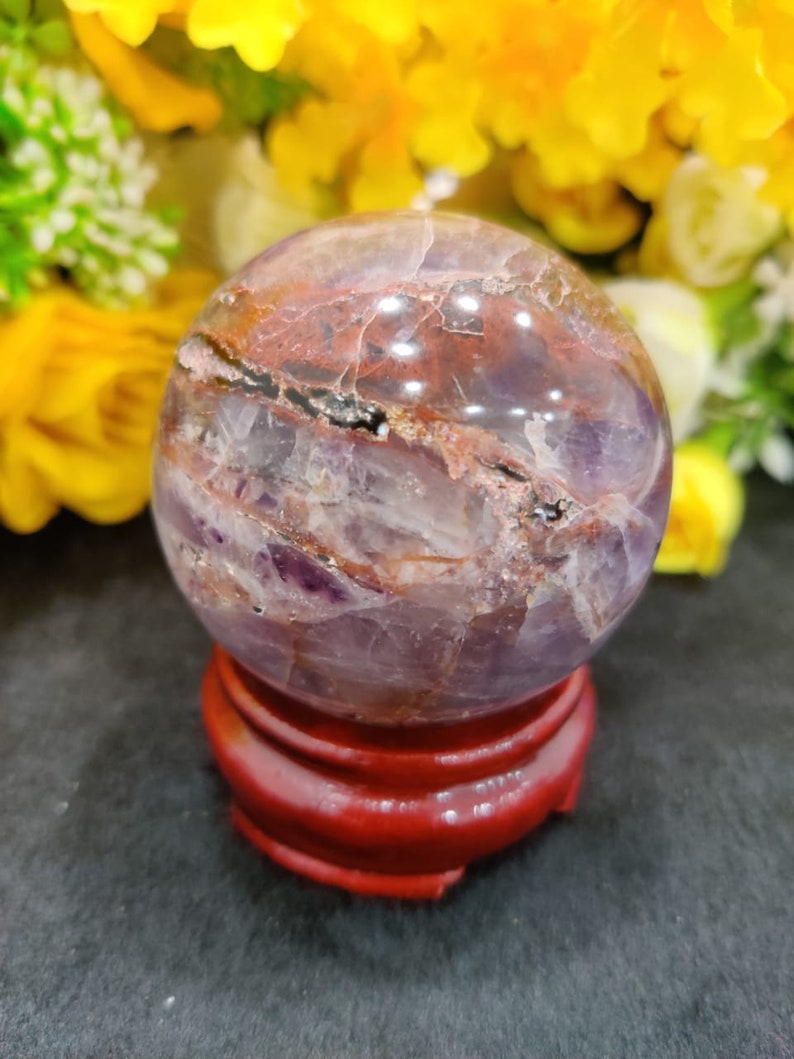 Very Rarest Auralite 23 Stone Crystal Altar Stone Sphere 308 - Etsy