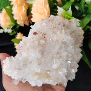 Rare Samadhi Quartz With Red Lithium Quartz High Frequency Vibration ...