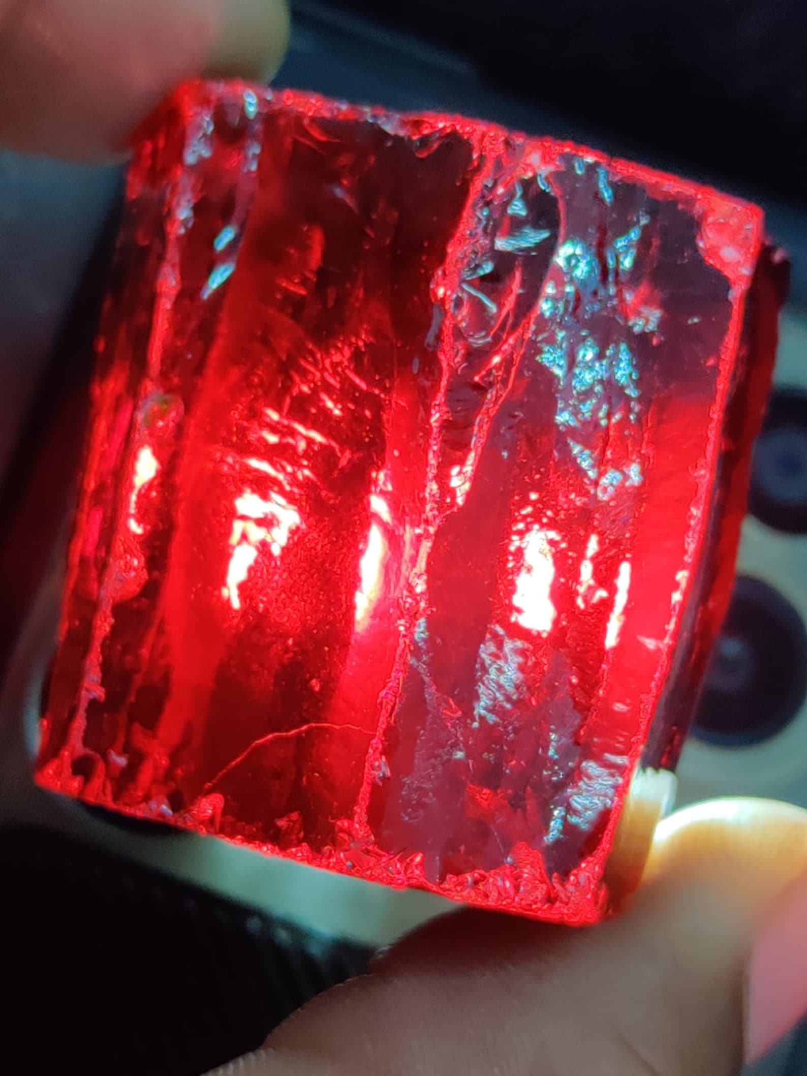 Very Rare King Solomon Diamond Light Bi Color Andara Crystal | Etsy