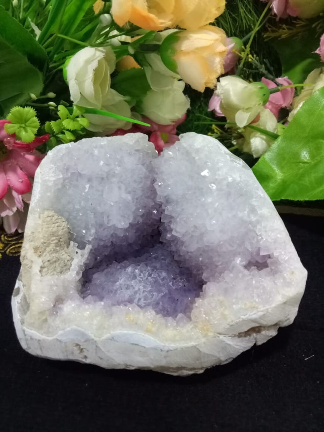 Stalactite Amethyst Druzy Purple Spirit Quartz Crystal Stone - Etsy