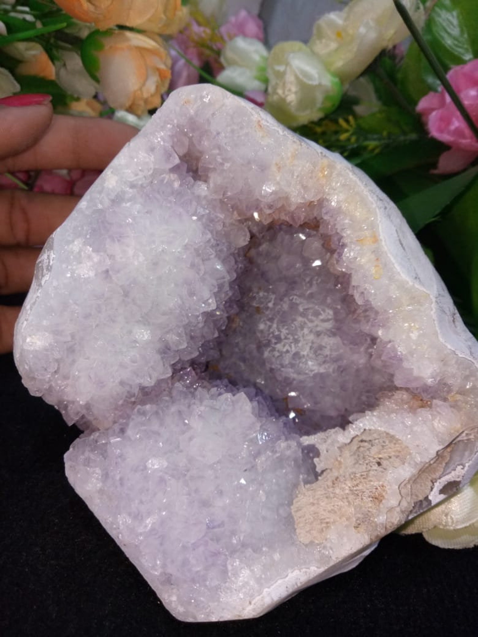 Stalactite Amethyst Druzy Purple Spirit Quartz Crystal Stone - Etsy