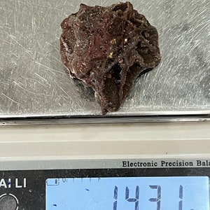 Natural & Rarest Painite Crystal, Unheated Rare Painite Crystal, Rough ...