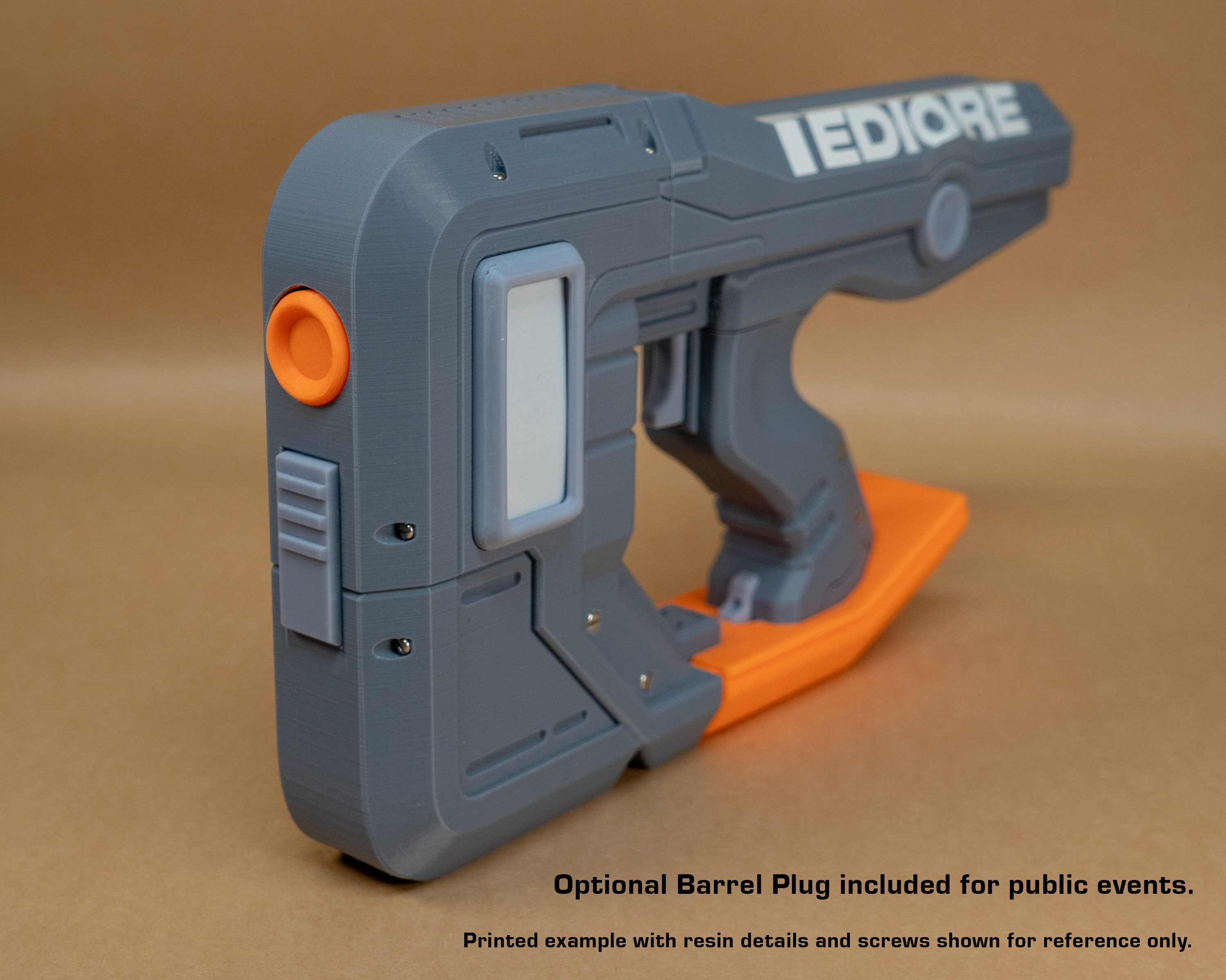 Borderlands Tediore Pistol 3D Model STL File for 3D Printing 3D ...