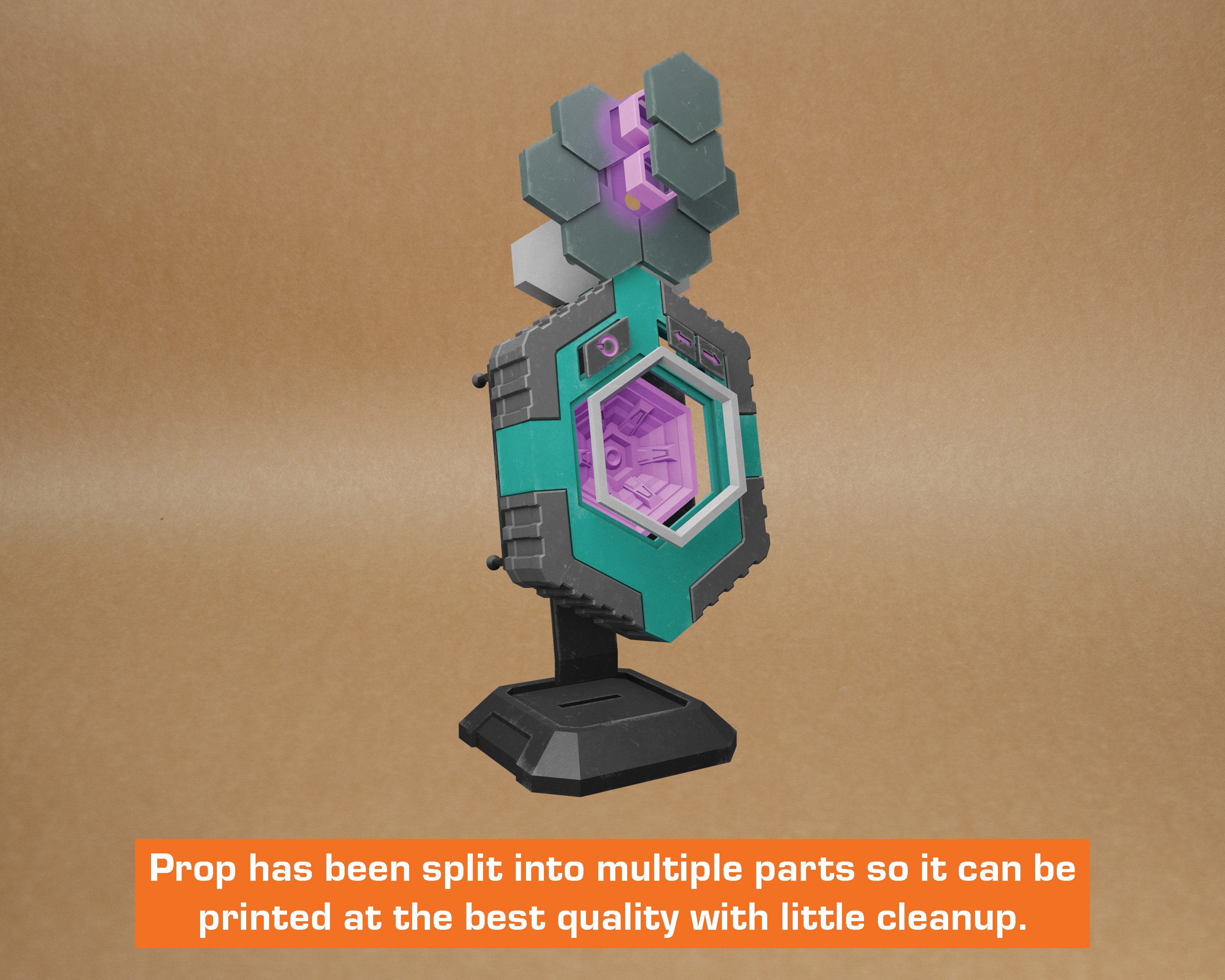 Borderlands Turtle Shield 3D Model STL File for 3D Printing 3D ...