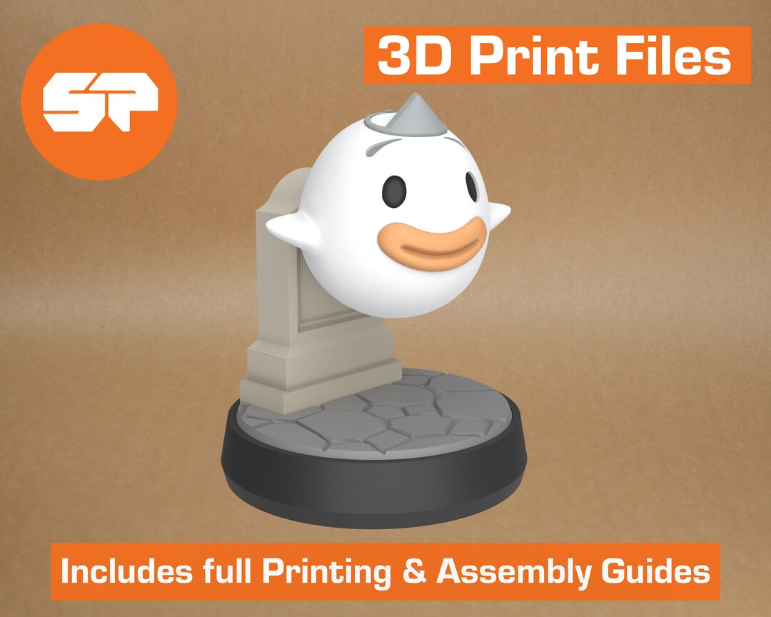 Animal Crossing Wisp 3D Model STL File for 3d Printing 3d Printable ...