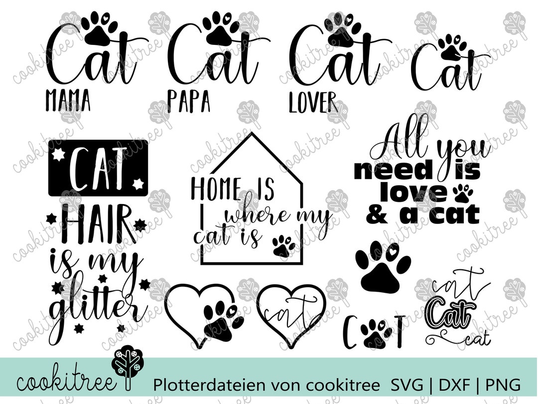 Plotter File Cat Statement Cat Lovers Love Paw Paws Cats Animal Animal Love Animal Love Cat Love ...