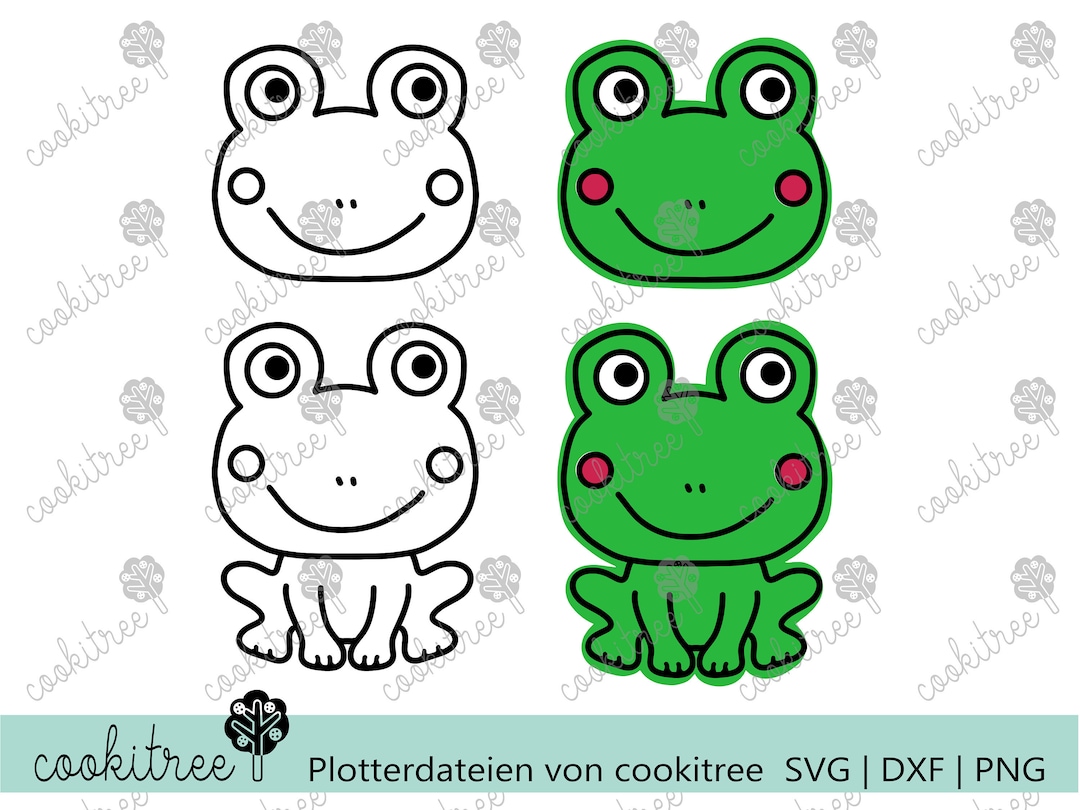Plotter File Plot Dxf Svg Png Frog Frogs Tree Frog Amphibian Toad ...