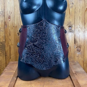 Leather Bodice - Etsy