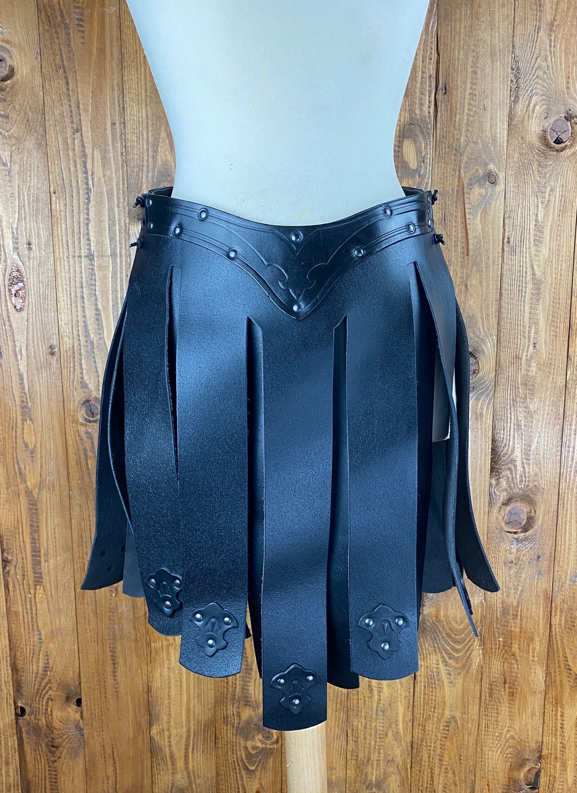 Lilith Leather Female Armor Set Perfect For Role Play Cosplay Etsy