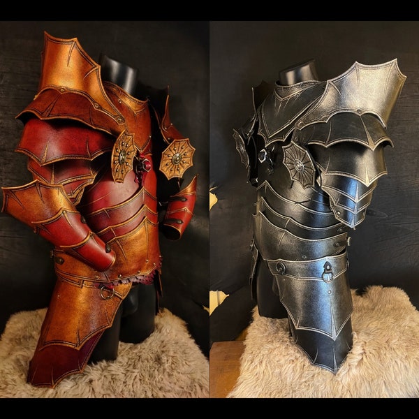 Larp Leather Armor - Etsy