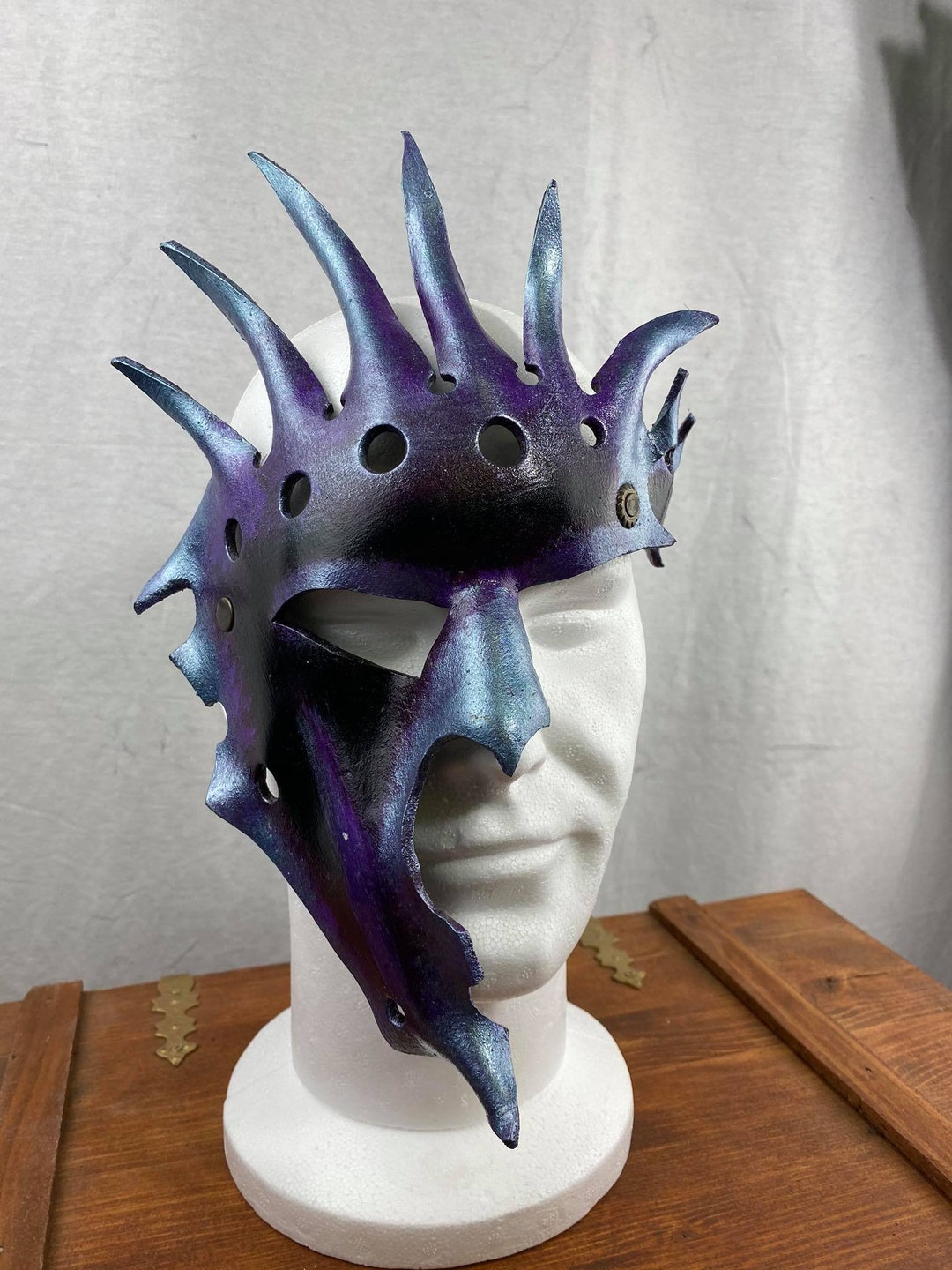 Leather Mask Totally Handcrafted and Perfect for Theatre - Etsy