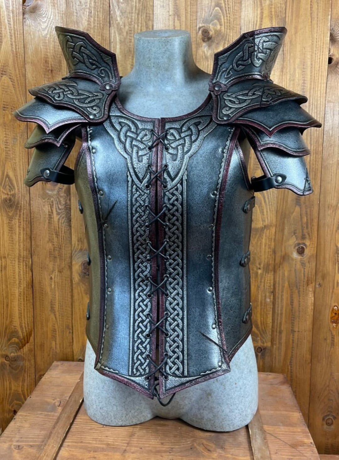 PROMPT DELIVERY Shieldmaiden Armor Set Handcrafted Perfect for Larp ...
