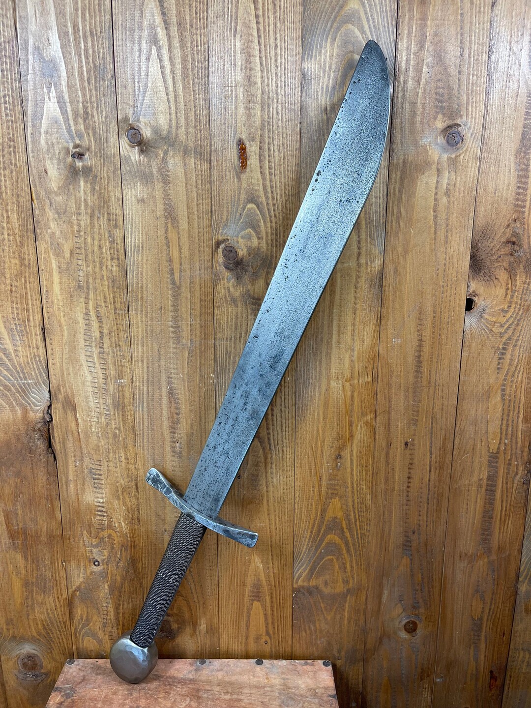 PROMPT DELIVERY Battle Ready Falchion, Steel Wire Handle, One Handed ...