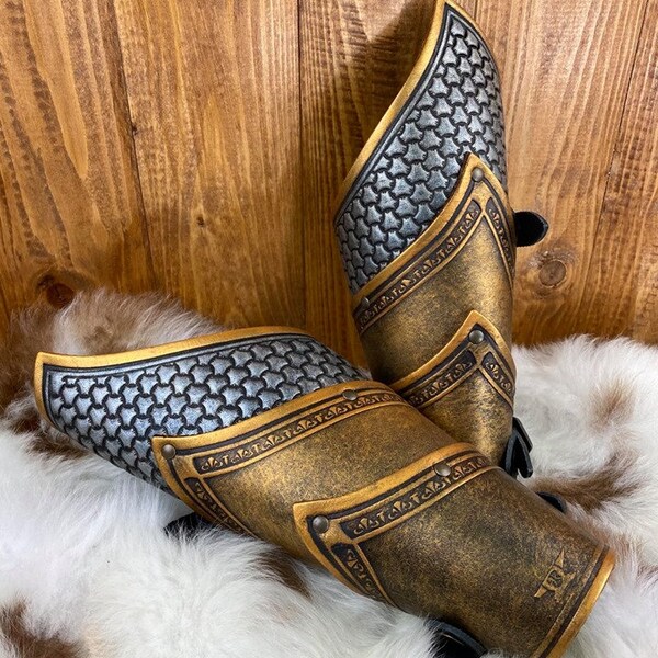 Leather Bracers - Etsy