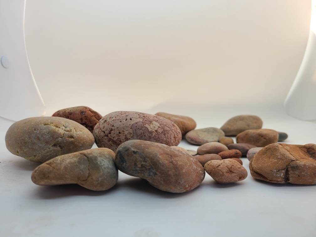 Red Rough Stones Natural Shape Stones Stones Flat Stones | Etsy