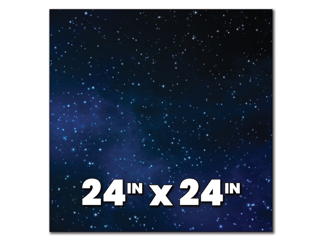 24" X 24" Space Battlemat, Stardust, Neoprene, Mousemat, Star Wars, X ...