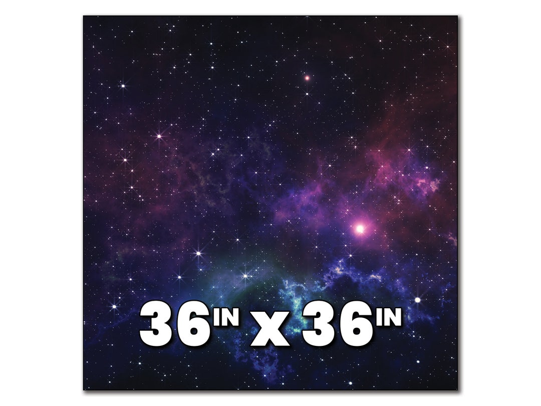 36" X 36" Space Battlemat, Final Frontier, Neoprene, Mousemat, Star ...
