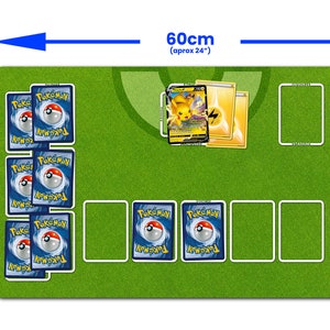 Pokemon TCG Stadium Playmat - Neoprene Mat - Etsy